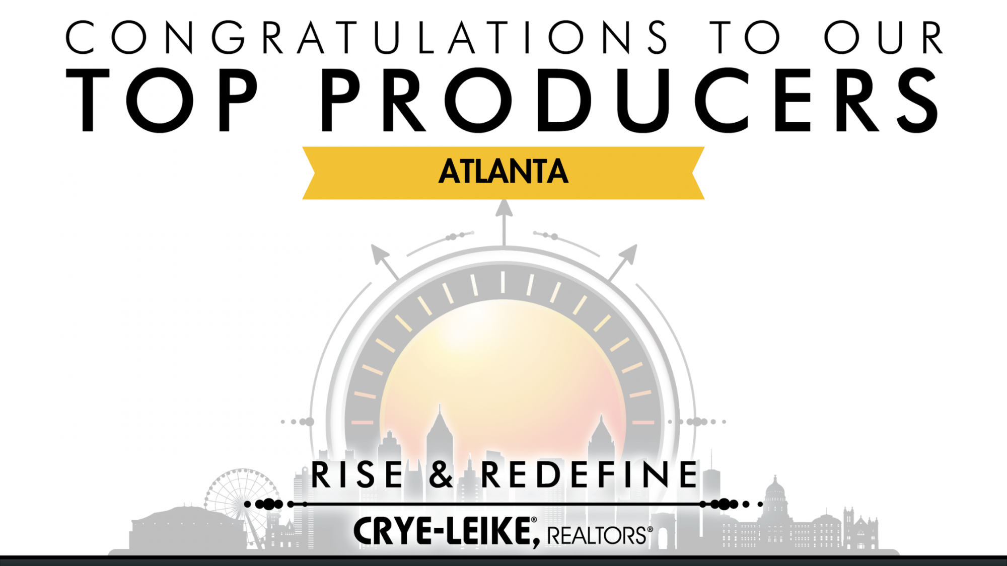 Crye-Leike Congratulates Atlanta Top Producers