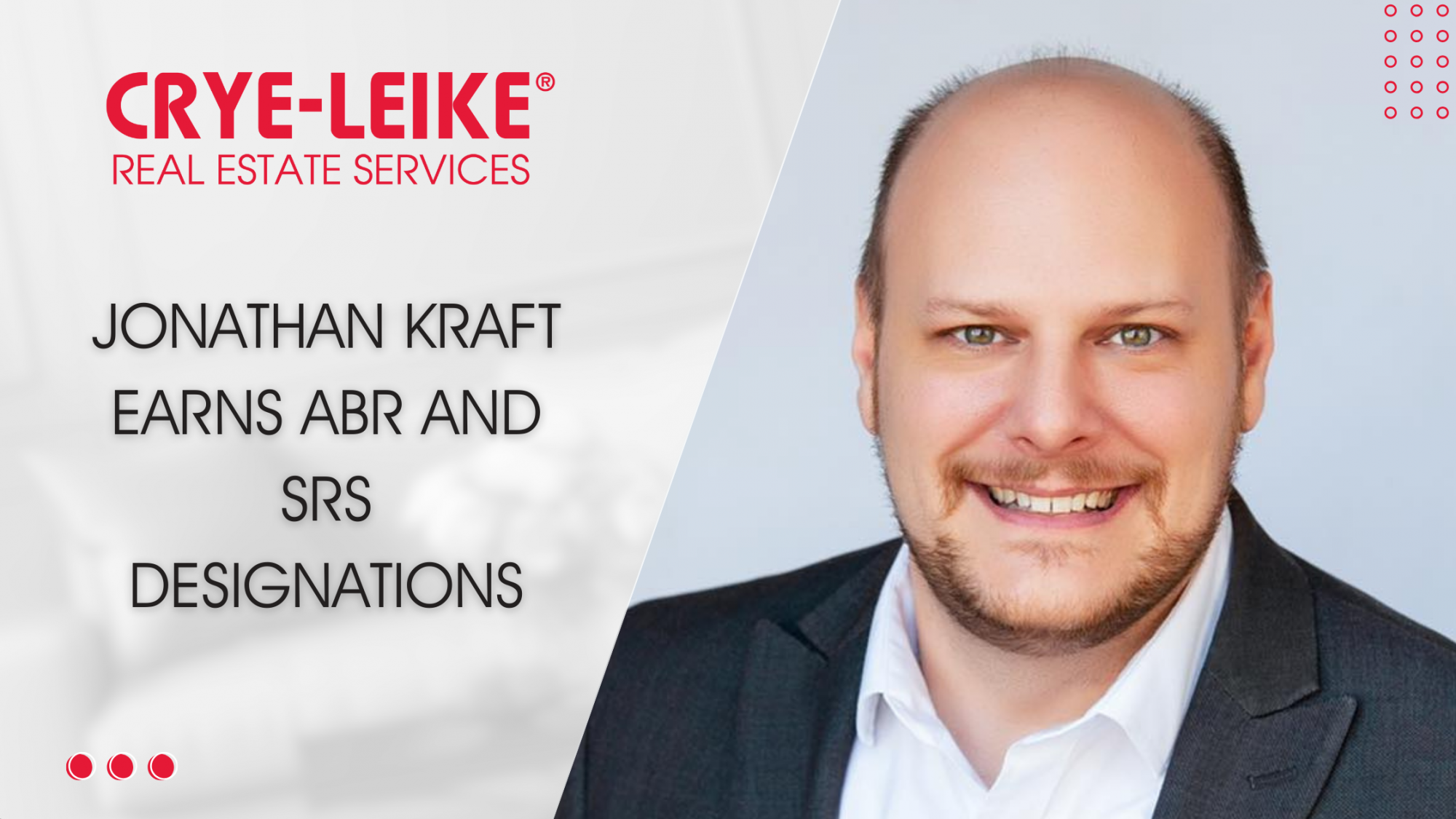 Cleveland Managing Broker Jonathan Kraft Earns ABR And SRS Designations