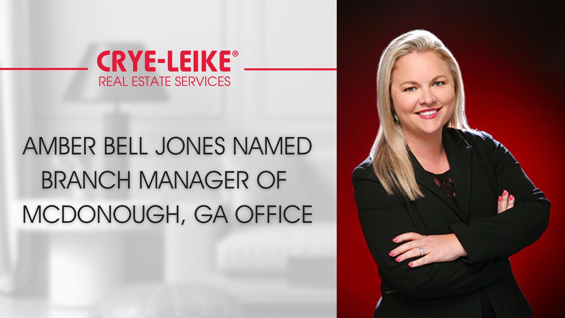 Crye-Leike Names Amber Bell Jones Branch Manager of McDonough Office